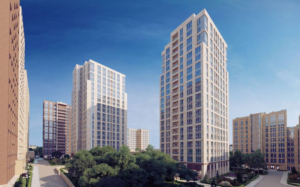 RedSide - 莫斯科公寓的高級住宅區